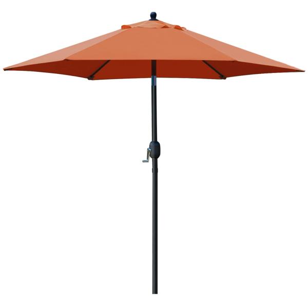 商品名:  Sunnyglade 7.5' Patio Umbrella Outdoor Table Market Umbrella with Push Button Tilt/Crank, 6 Ribs (Orange)ブランド: Sun...