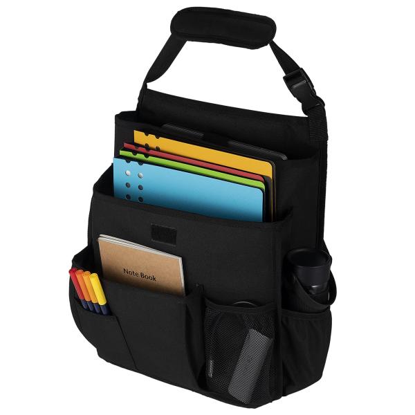 商品名: ファイル用カーオーガナイザー Cashine Large Capacity Car Storage Organizer, Polyester, Hanging, 900D, X-Strapped, Multi-Pocket, Fr...