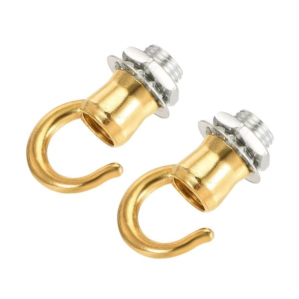 商品名:  MECCANIXITY Alloy Ceiling Hook Fixtures Accessories 22mmx28mm for Chandelier Ceiling Pendant Light Plate, Electrop...