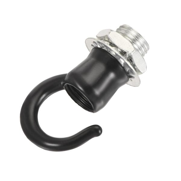 商品名:  MECCANIXITY Alloy Ceiling Hook Fixtures Accessories 22mmx28mm for Chandelier Ceiling Pendant Light Plate, Blackブラン...