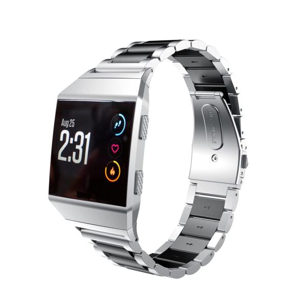 商品名: Gheper金属の腕時計互換性がありますCompatible with Fitbit Ionic クイックイージーフィットステンレススチール製のリストバンドストラップ交換用 Ionicスマートウォッチアクセサリー Gheper M...