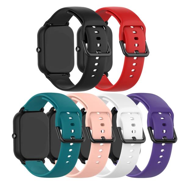 商品名:  E ECSEM Bands Compatible with ANDFZ T42 Watch Strap Classic Flexible Colorful Quick Fit Replacement Wristband for ...