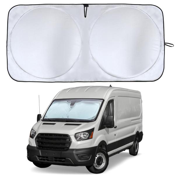 商品名: EcoNour | | | L (70 x 42 ) EcoNour Foldable Car Windshield Sun Shade | Sun Shade for Car Windows Blocks UV Rays and...