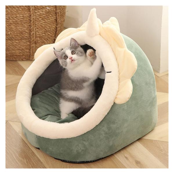 商品名:  Pet Bed Sweet Cat Bed Warm Pet Basket Cozy Kitten Lounger Cushion Cat House Tent Very Soft Small Dog Mat Bag for W...