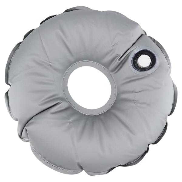 商品名: Ejoyous フラッグ ベース ウェイト バッグ 傘用 折りたたみ式 ポータブル サンシェード 傘 グランド フェザー フラッグ ベース ホルダー ラウンド ウォーターウェイト バッグ サンドバッグ アウトドア テラス ビーチ ...