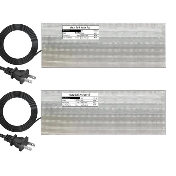 商品名:  H&amp;G lifestyles RV Holding Tank Heater Pad Use with Up to 50 Gallons Fresh Water 120V 7-1/4"x25" Holding Tank H...