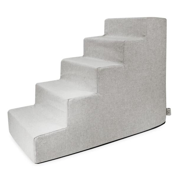 商品名: Best Pet Supplies フォームペットステップ 小型犬と猫用 ポータブルスロープ階段 カウチ ソファ ハイベッドクライミング用 滑り止め バランスの取れた屋内ステップサポート 足跡安全 - 砂 5ステップ Best P...