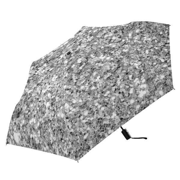 商品名:  Oyihfvs Shiny Silver White Glitter Background Texture Automatic Windproof Waterproof Umbrella, Folding Umbrella Re...