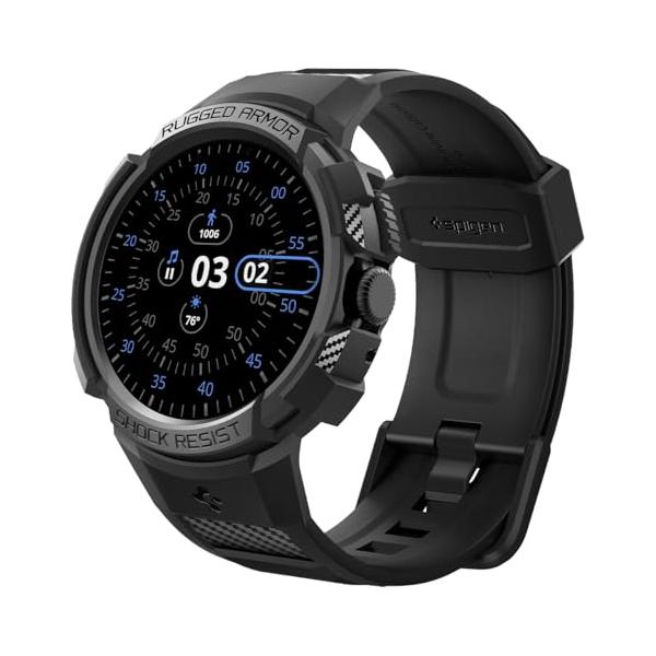 商品名: Spigen Google Pixel Watch 41mm 一体型バンド【Pixel Watch 3 / 2 / 1 41mm 対応】ケース 耐衝撃 スポーツバンド 落下 衝撃吸収 耐久性 傷防止 ラギッド・アーマー・プロ AC...