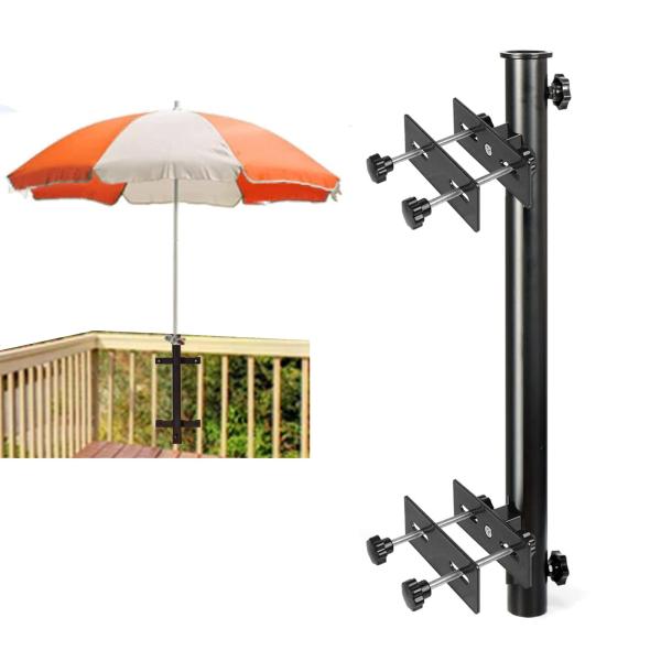 商品名: MILIMOLIパティオ傘ホルダー、屋外傘ベースとマウント、手すりに取り付けてパティオのスペースとシェードを最大化 MILIMOLI Patio Umbrella Holder, Outdoor Umbrella Base and...