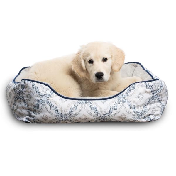 商品名:  Modern Threads - Luxury Dog Bed - Oxford Printed Plush Cuddler for Small to Medium Dogs - Machine Washable - Pampe...