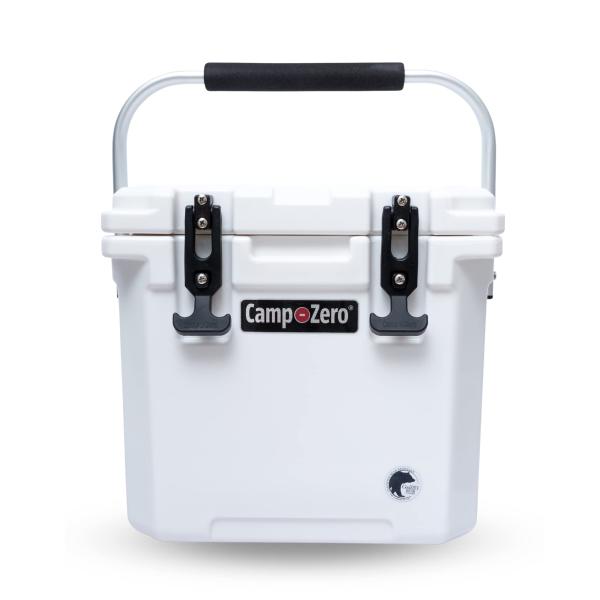 商品名: CAMP-ZERO 12 | 12.6クォート プレミアムクーラー 成型カップホルダーと折りたたみアルミニウムハンドル (ホワイト) CAMP-ZERO 12 | 12.6 Qt. Premium Cooler with Mold...