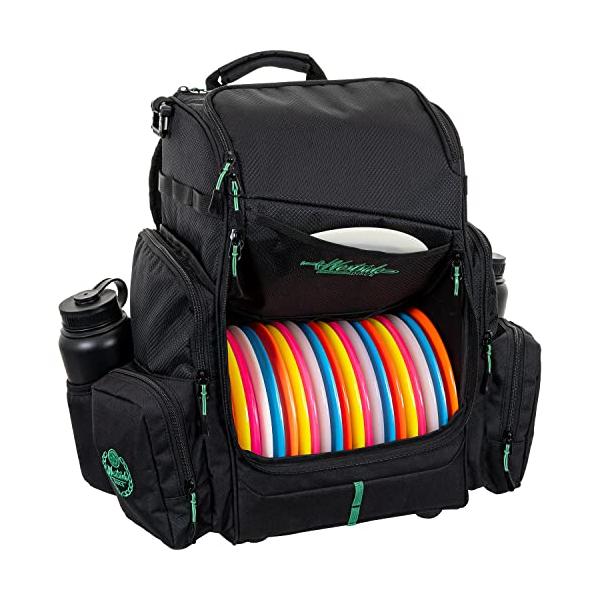 商品名: Westside Discs ノーブルディスクゴルフバックパック | 大きなフリスビーゴルフバッグ | メインコンパートメントには最大22枚のディスクを収納可能 | 側面にアクセサリーを入れるスペース(ブラック) Westside...