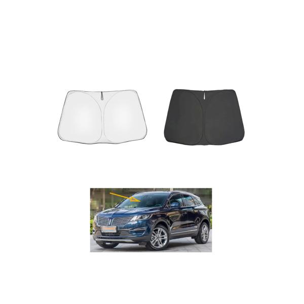 商品名: フロントガラス サンシェード リンカーン MKC SUV 2015 2016 2017 2018 2019用 サンシェード ウィンドウ サンバイザー プロテクター 折りたたみ式 紫外線カット 車を涼しく保つ アップグレードされた高...