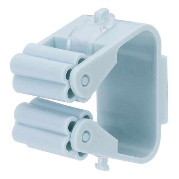 商品名:  plplaaoo Broom Holder,Wall Mounted Mop Storage Rack Clamp, Broom Gripper Holds Self Adhesive for Smooth Wall and C...