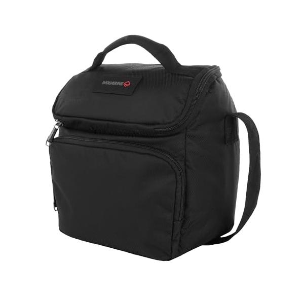 商品名: ウルヴァリン 12缶ランチクーラー, ブラック, 12 Can Lunch Cooler, ランチクーラー | 断熱 | 容量12缶 | ポータブル | 職場 | 高耐久 | 漏れ防止 | 丈夫 Wolverine Lunch C...