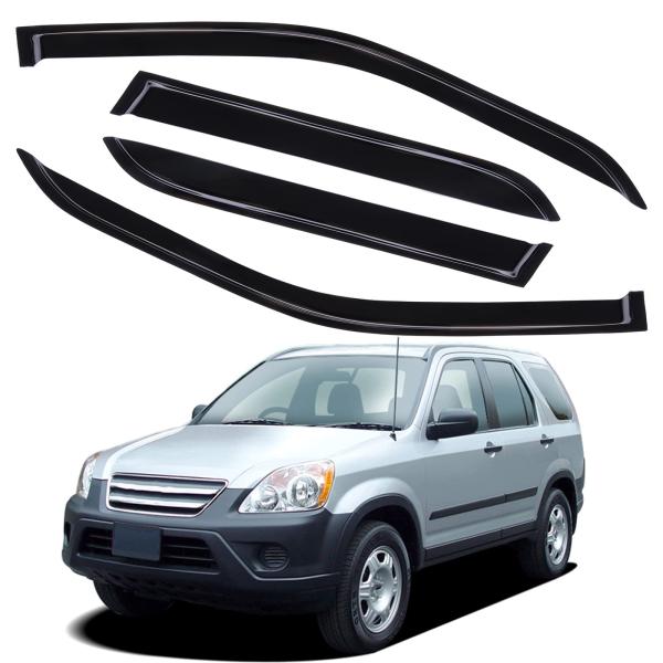 商品名:  OCPTY Window Visors Tape-On Rain Guards 4Pcs (Front+Rear) for 2002-2006 for Honda CR-Vブランド: OCPTY高さ: 100.33cm横幅: 1...