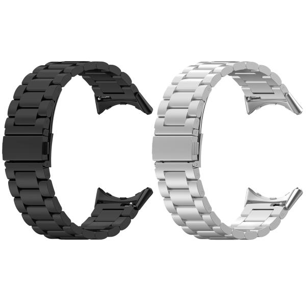 商品名: TenCloud 2Pack Pixel Watch Band Solid Stainless Steel Metal Bands Intended for Google Pixel Watch Accessories for P...