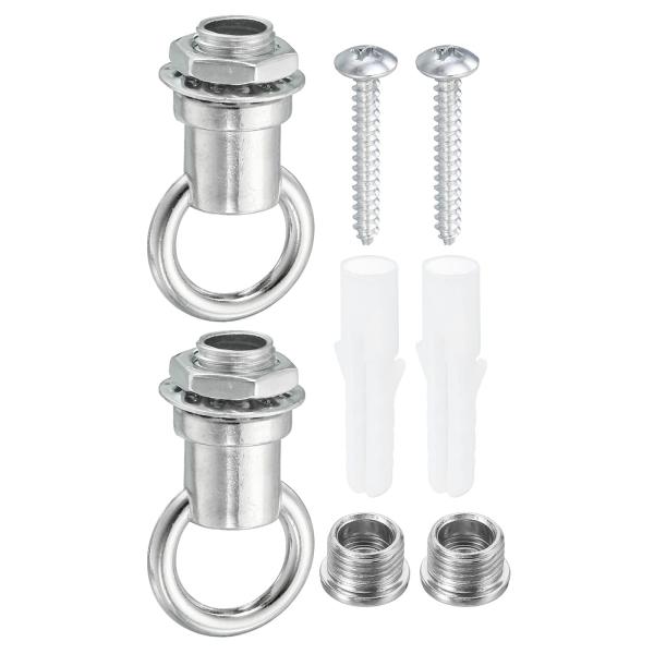 商品名:  PATIKIL 37mmx21mm Ceiling Hook, 2 Pack Screw Hooks Light Fixtures Accessory for Hanging Plants, Crystal Chandelier...