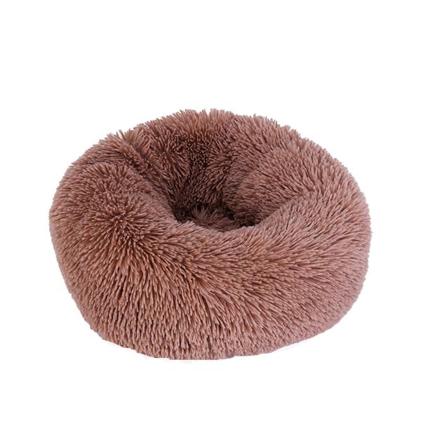 商品名:  SEDOXX Warm Round Cat Bed Donut Pet Bed Plush Cosy Bed Sofa Nest Small Dog Bed Calming Cushion Cave Bed for Medium...