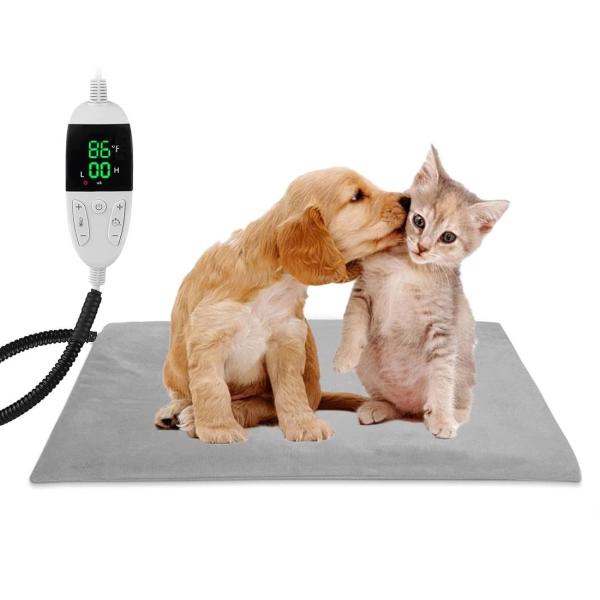 商品名:  Pet Heating Pad, Temperature Adjustable Heated Bed, Digital Display Smart Heating Mat with Anti-bite Wire and Wate...