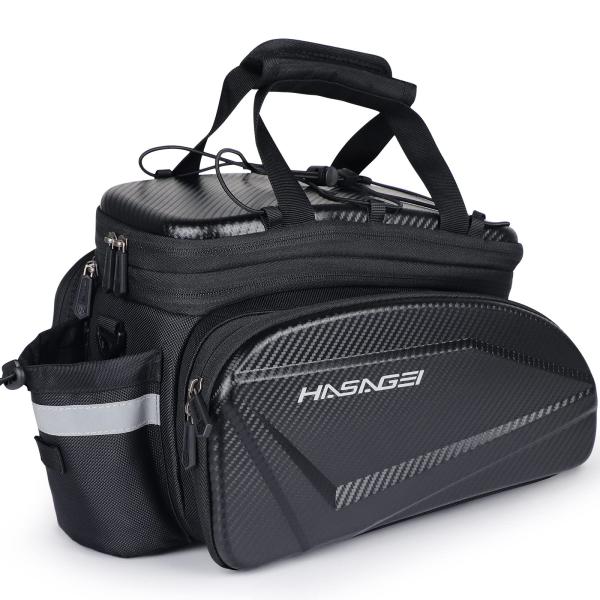 商品名: HASAGEI 自転車バッグ 自転車バッグ 自転車ラックバッグ 容量35L 防水 自転車トランク収納 トラベルバッグ リアラック用パニア HASAGEI Bike Bag,Bicycle Bag,Bike Rack Bag,35L...
