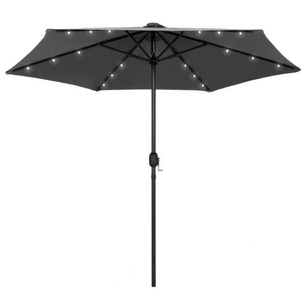 商品名:  BIGBARLEY Patio Umbrella,Outdoor LED Lighted Sun Shade,Beach Umbrella, for Pool, Deck, Garden, with Aluminum Pole ...