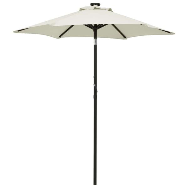 商品名:  BIGBARLEY Patio Umbrella,Outdoor LED Lighted Sun Shade,Beach Umbrella, for Pool, Deck, Garden, Sand 78.7"x83.1" Al...