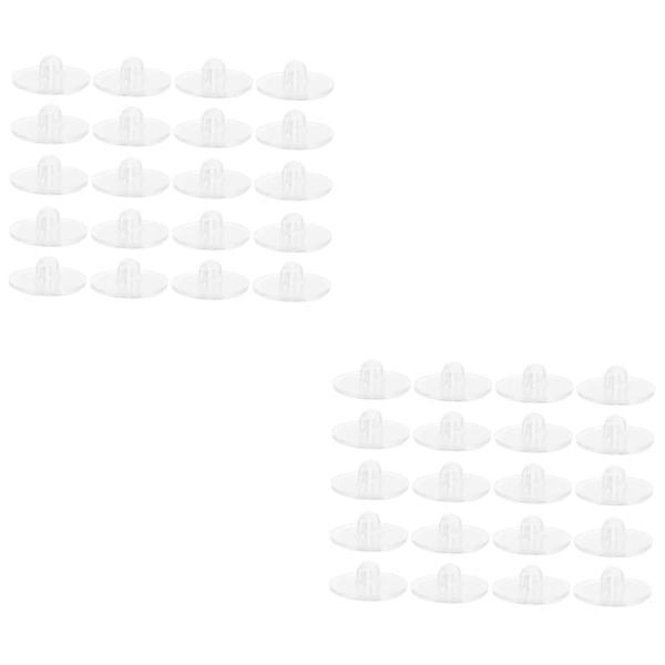 商品名:  Cabilock 200pcs Self-Adhesive Small Disc Hooks Transparent Ceiling Hooks for Wall and Ceiling Strong and Adhesive ...