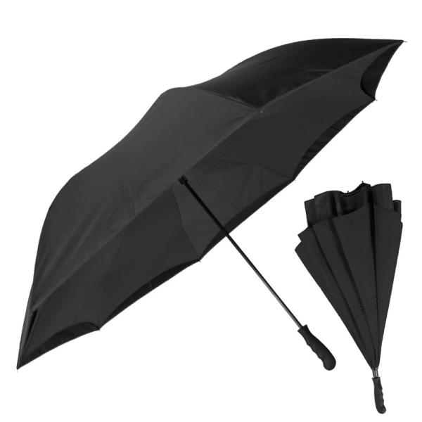 商品名: STROMBERGBRAND UMBRELLAS Windproof Double Layer Inverted Golf Umbrella, 58" Grand Inversa Upside Down Reverse Umbre...
