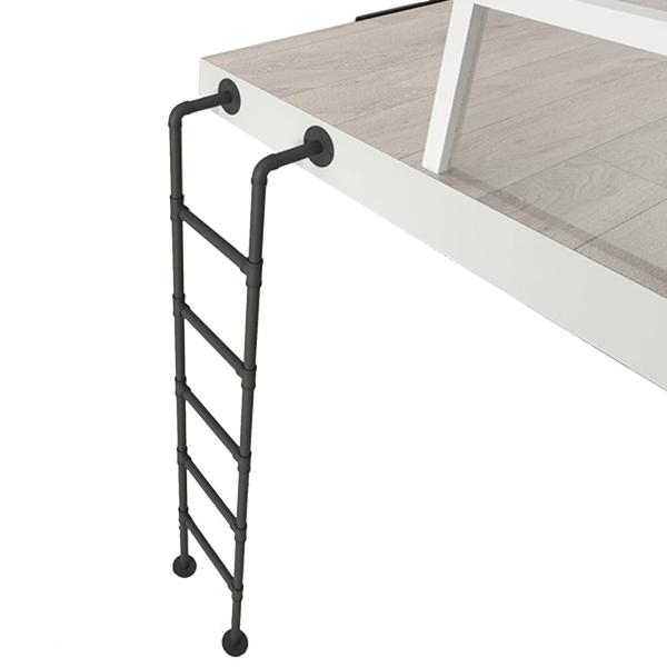 商品名:  Replacement Bunk Bed Ladder Only, Durable Metal Bunk Ladder for Rv Camper Elevated Beds with Steps Stairs, Floor S...