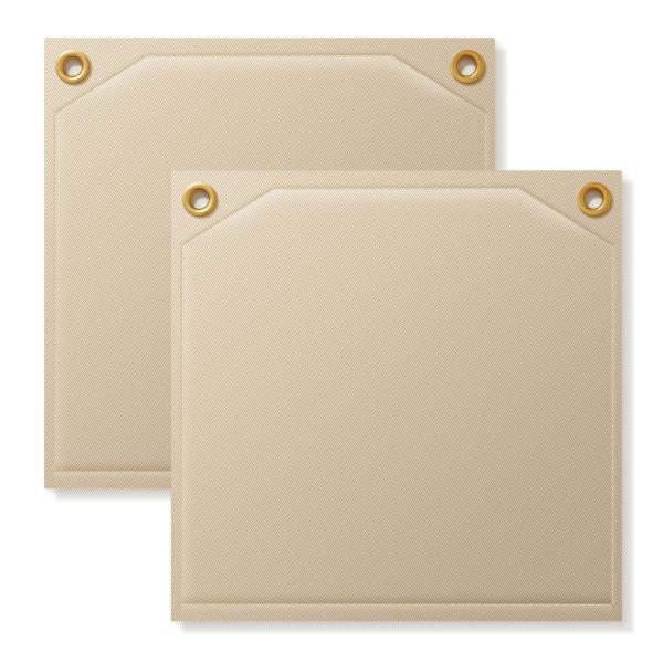 商品名: FLASLD 高耐久はんだ付けヒートシールド 12インチ x 12インチ 火炎プロテクターパッド 配管&amp;高温2200°F断熱ブランケット 銅パイプのはんだ付け用 2個パック FLASLD 2-Pack Heavy Duty...