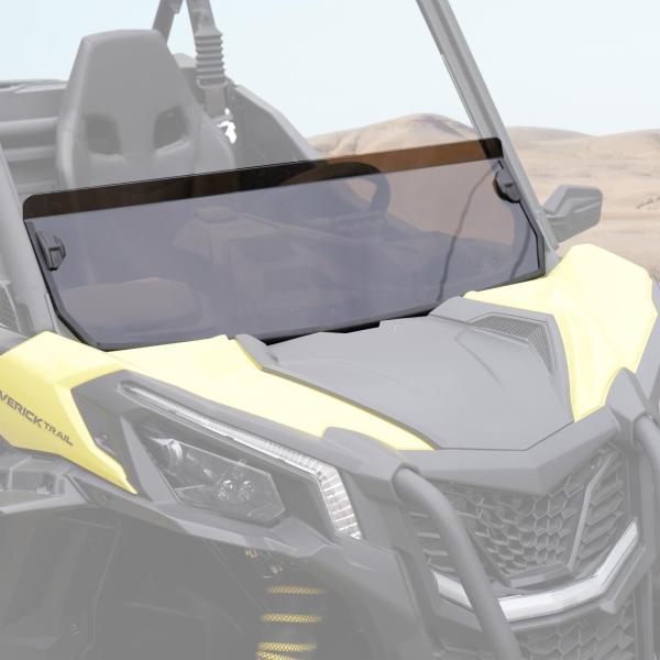 商品名:  A &amp; UTV PRO Front Dark Tinted Half Windshield for Can Am Maverick Trail 800 1000 Sport 2018-2024 / Commander 2...