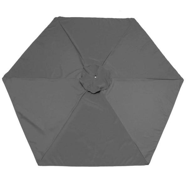 商品名: BESPORTBLE 8フィート パティオ傘 交換用キャノピー 強くて厚い傘キャノピー 6本骨 アウトドアアンブレラトップ 交換用 屋外 庭 庭 プール ビーチ パラソル キャノピー ブラック BESPORTBLE 8FT Pat...