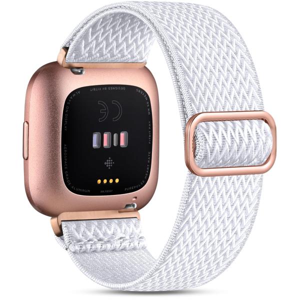 商品名:  Stretchy Band Compatible with Fitbit Versa Watch Bands, Soft Breathable Nylon Sport Strap Replacement Wristbands f...