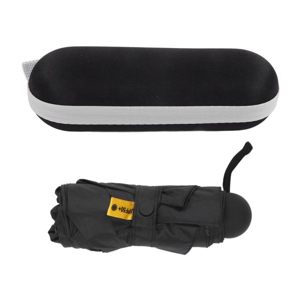 商品名:  Sempoda Mine Pocket Umbrella with Storage Box, 5 Folding UPF 50 Portable Travel Umbrellas for Rain Windproof, Fold...