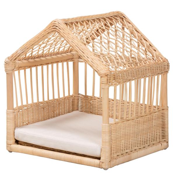 商品名: bali &amp; pari ピエタ モダン ボヘミアン ナチュラル ラタン ペットベッド bali &amp; pari Pieta Modern Bohemian Natural Rattan Pet Bedブランド: バク...