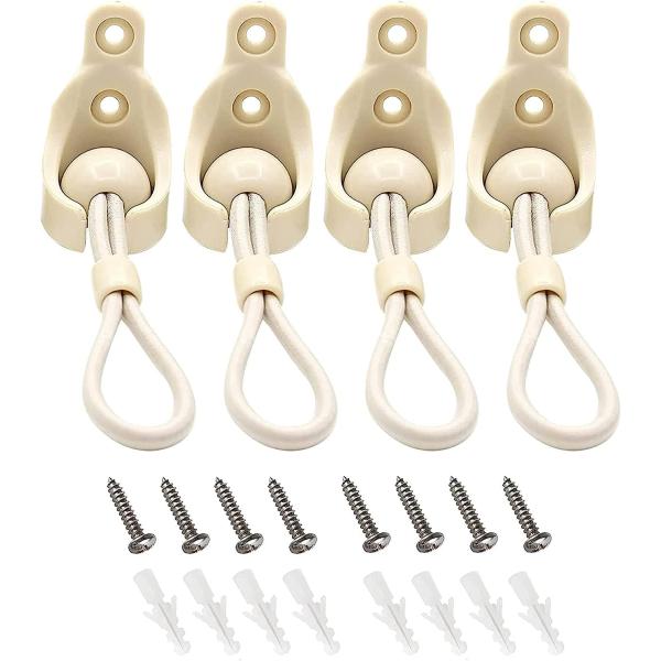 商品名: Bungee Kit Coolaroo Replacement Parts Roller Shades Outdoor/Indoor Roller Up Blinds Shade Tie Downs(Bungee kit, 2 P...