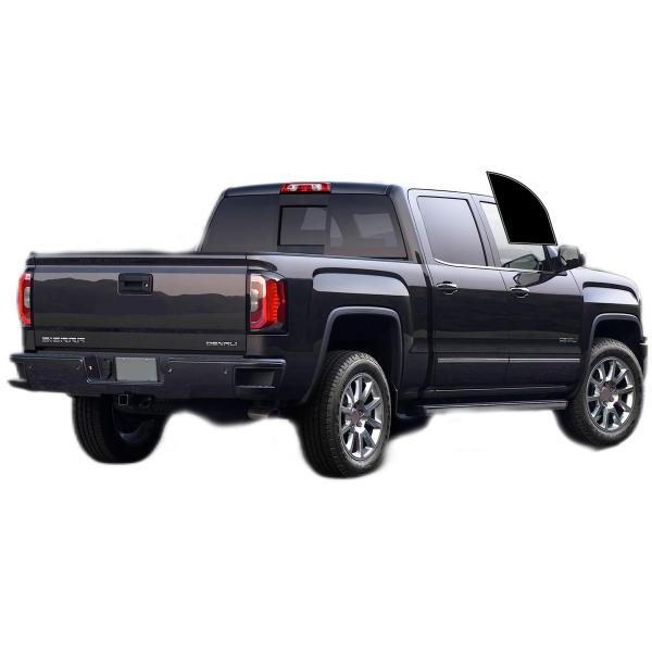 商品名: AUTOTEK カット済みフィルム フロント 2ドア 窓 スモークフィルム 車 日よけ 保護 プライバシー 飛散防止 ガラス コンピューターカット どんな色合いのシェード GMC シエラ 1500 クルーキャブ 2014-2018...