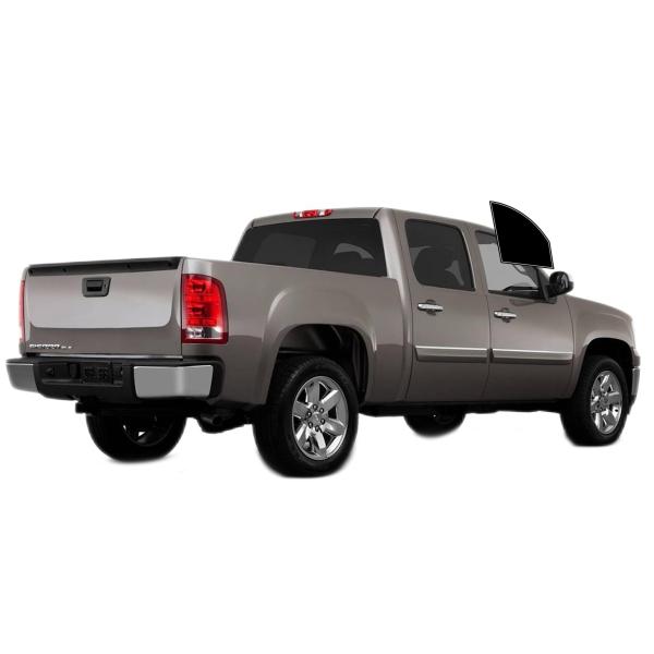 商品名: AUTOTEK プレカットフィルム フロント 2ドア 窓 スモークフィルム 車 日よけ 保護 プライバシー 飛散防止 ガラス コンピューターカット どんな色合いのシェード GMC シエラ 1500 クルーキャブ 2007-2013...