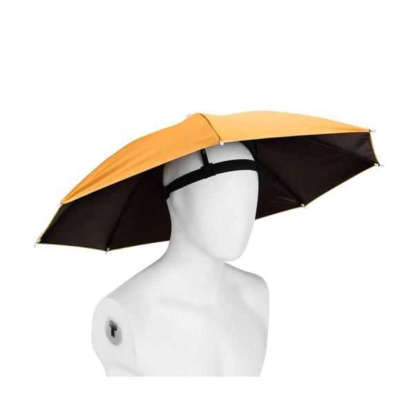 商品名:  ZALHIN Sun protection hat umbrella large head-mounted umbrella stall umbrella hat rainbow advertising umbrella hat...