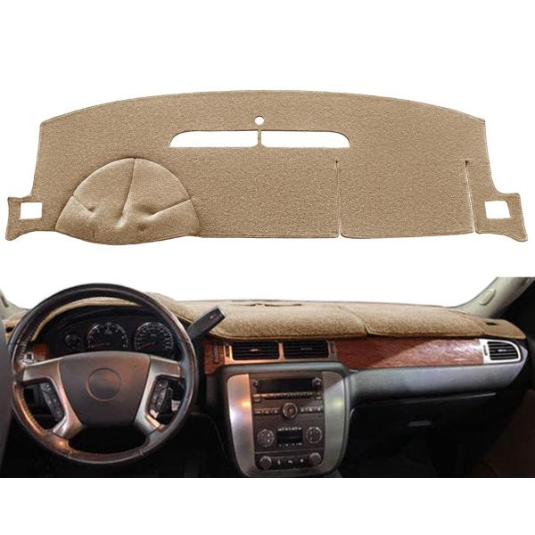 商品名:  Dashboard Cover Dash Mat Carpet Fit for 2007-2014 Chevy Chevrolet Tahoe Suburban,2007-13 Chevy Avalanche Silverado...
