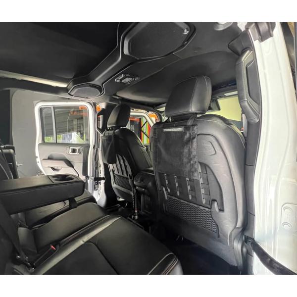 商品名: SPIDERWEBSHADE シートバックサック ブラック SPIDERWEBSHADE Seatback Sac - Backseat Car Storage Organizer - Large Mesh Pocket for ...