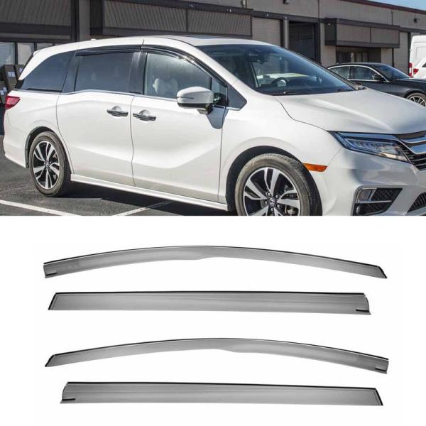 商品名:  Window Deflector JDM Fit for 2018-2023 H0nda Odyssey Window Visors Vent Mugen Sun Rain Guards Shadeブランド: Partsmojo...