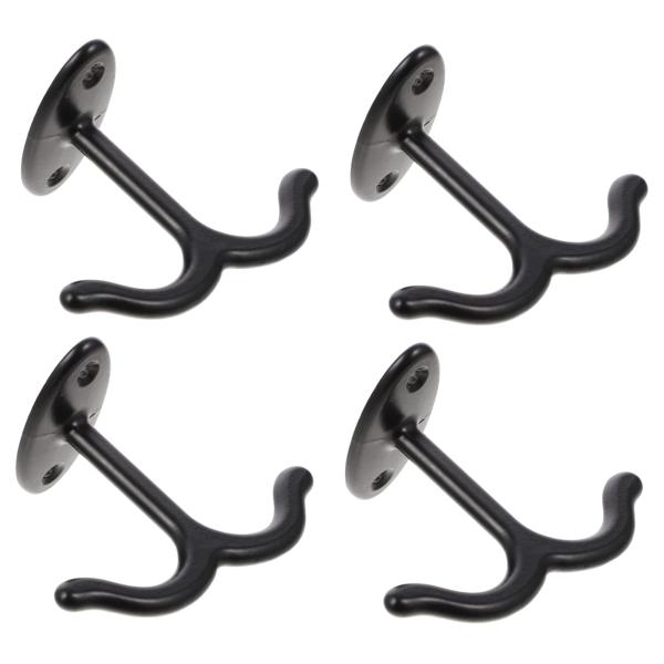 商品名:  AOKWAWALIY 4pcs Zinc Alloy Double Prong Hooks Ceiling Clothes Hook for Coats Hats Keys and Bags Easy Installation ...
