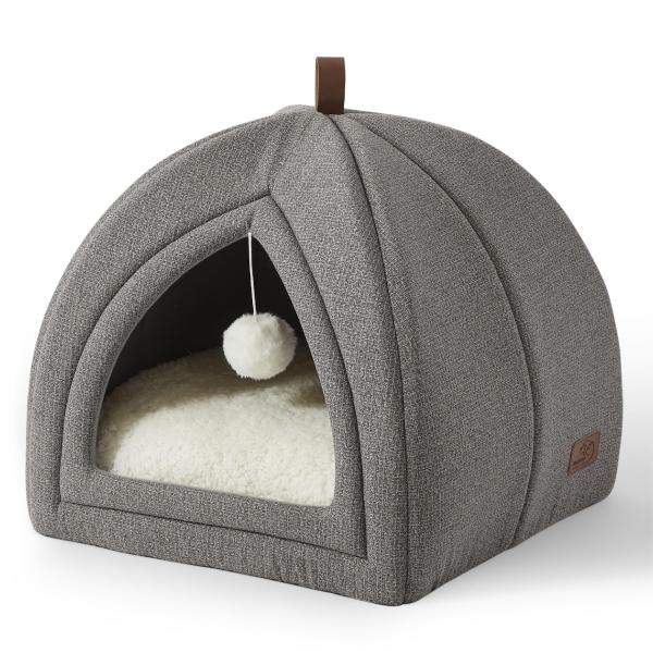 商品名:  Bedsure Cat Beds for Indoor - 2 in 1 Cat Cave House Tent for Kittens and Small Pets with Removable Washable Cushio...