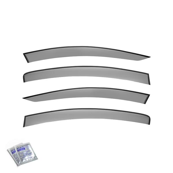 商品名:  Replacement for 2019-Present Mazda 3 Sedan Models | EOS Visors Tape-On Style Side Vents Window Visor Rain Guard De...