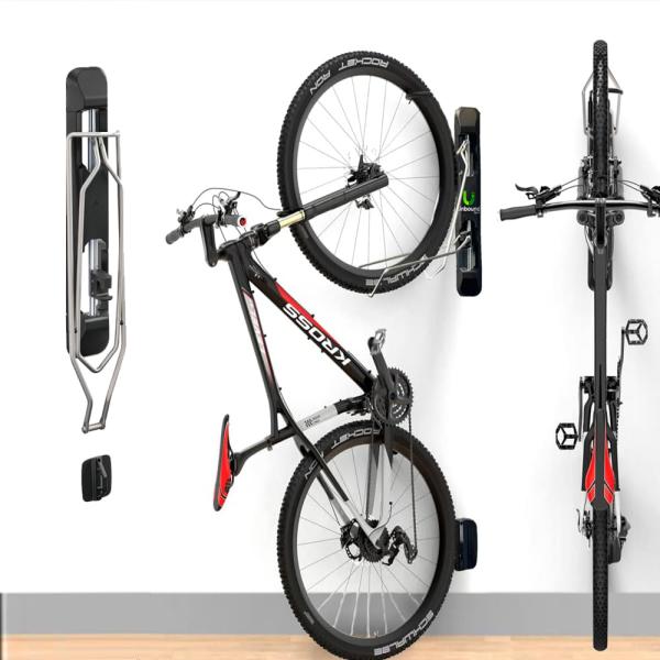 商品名: アンバインド自転車収納ラック:屋内で簡単に収納できるスイベルウォールマウント - スイベルアーム付きの省スペース設計自宅、ガレージ、バイクパークに最適(マウンテンバイクラック(TIRE 2.1インチ~2.8インチ)) Unboun...