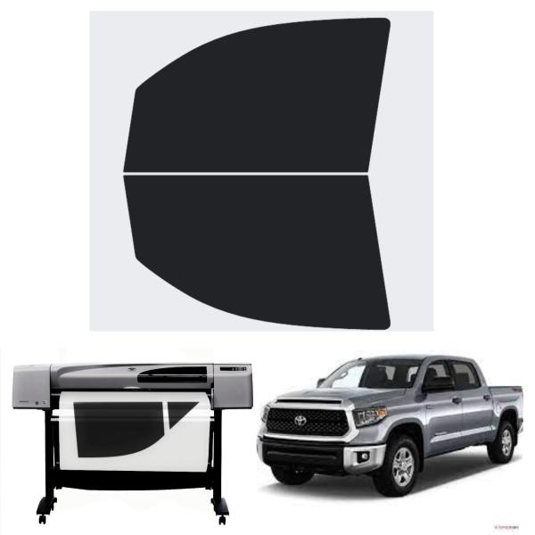 商品名:  Premium Carbon Window Tint Kit for Toyota Tundra 2007-2021 Pre Cut Tint for Driver and Passenger on Crew Cab Truck...