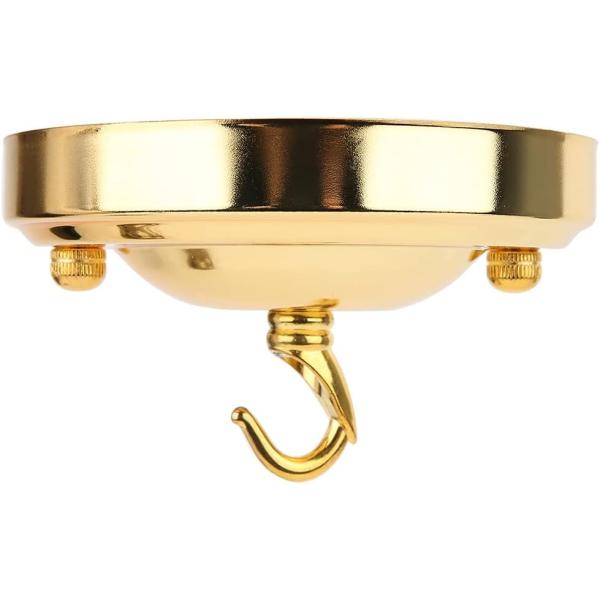 商品名:  2Pcs Retro Light Canopy Kit with Hook,Vintage Iron Ceiling Chandelier Hook,Modern Ceiling Light Plate for Pendant ...